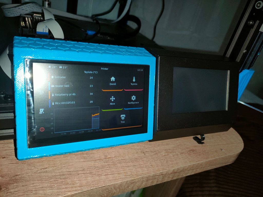 CREALITY ENDER 6 UPGRADE LCD 5" IPS KLIPPERSCREEN by pemlik | Download ...