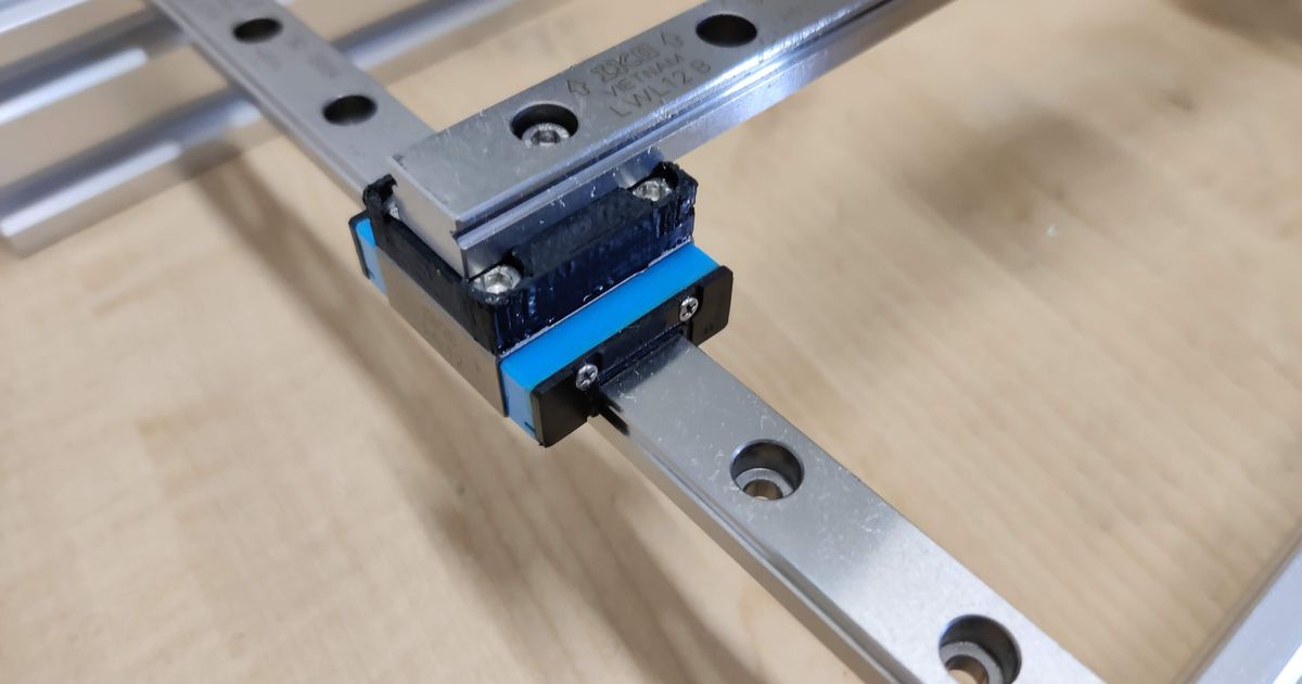 Linear Rail to Linear Rail adapter par Tim Bossuyt | Téléchargez ...