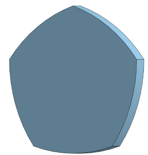 3, 5, 7 Sided flat solids of constant width. by Bart | Download free ...
