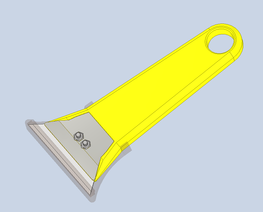 Stanley blade scraper with cover by rogal138 | Download free STL model ...