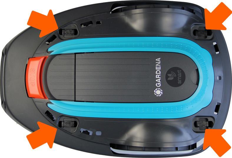 Gardena Mähroboter Aufnahme kpl. by KONEz*347 | Download free STL model ...