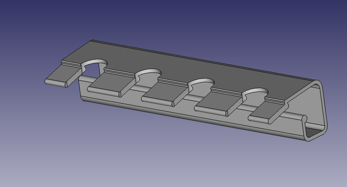 Retainer clips for DVG deep dish counter trays by ljhms | Download free ...