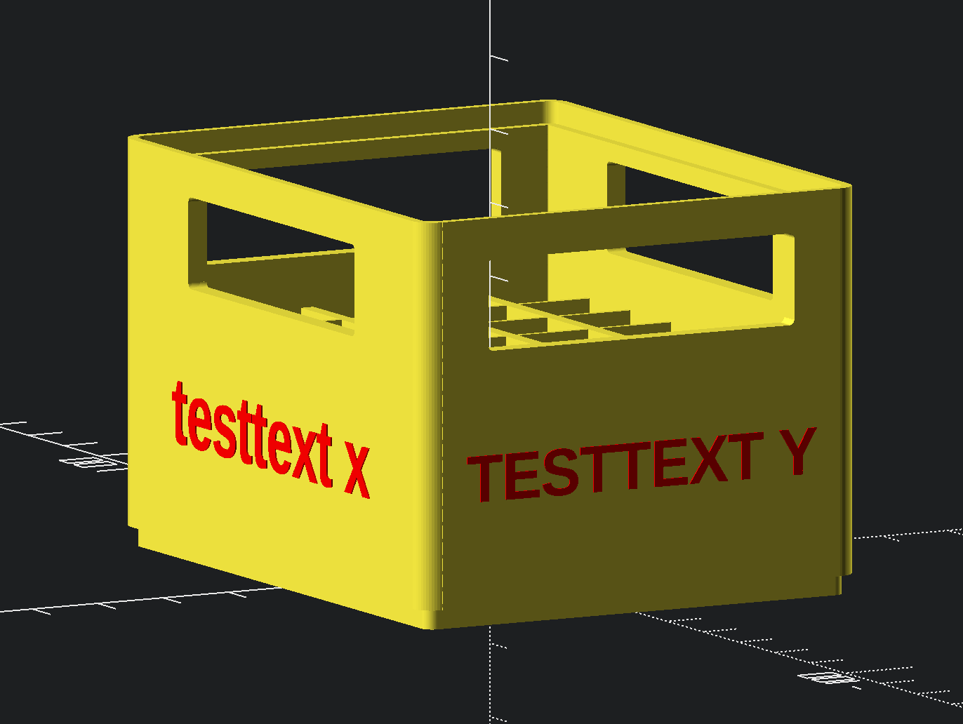 customizable beer crate with individual text and logo by beinaendi ...