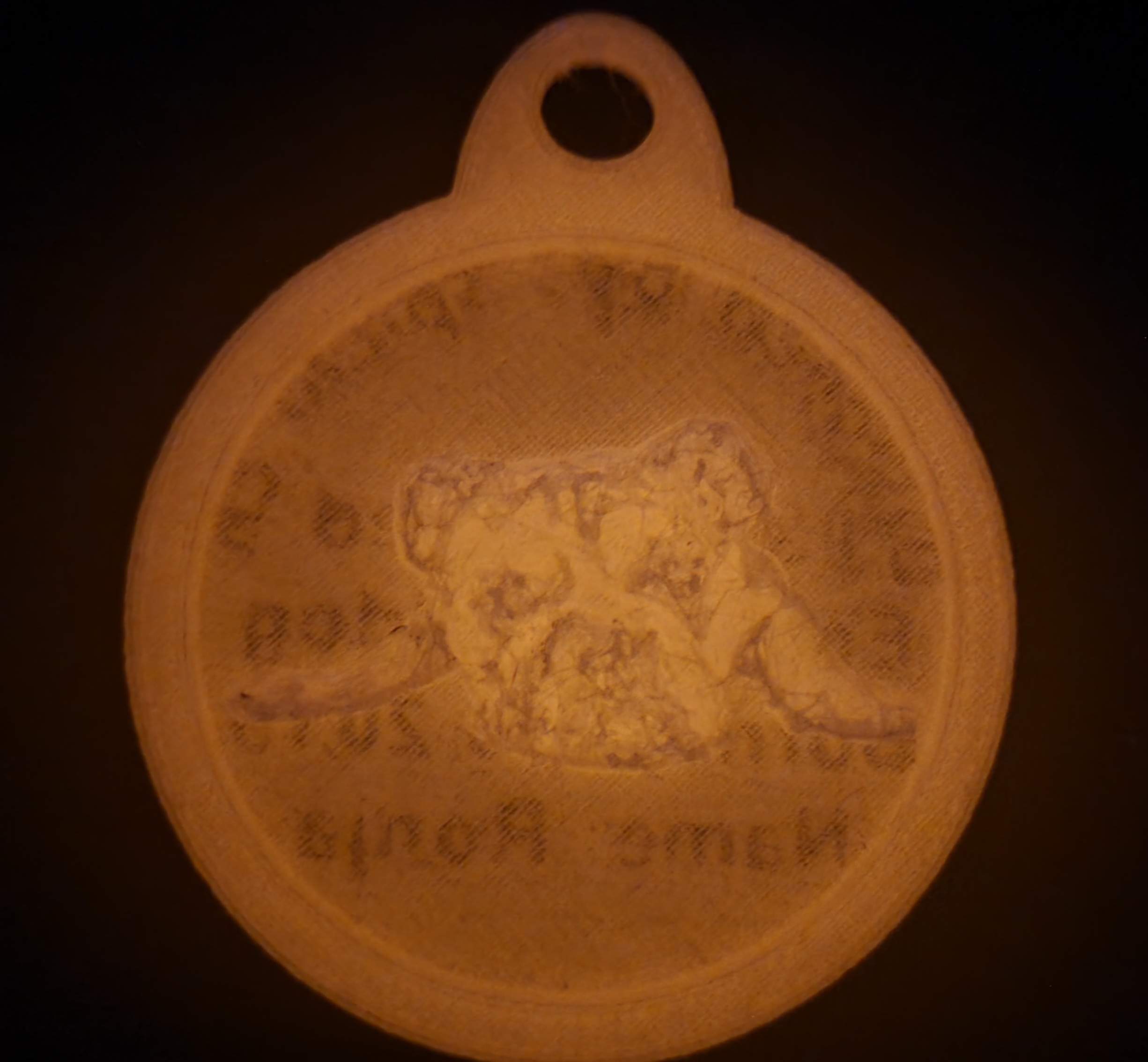 Bully Dog ID Tags Ronja by Qdin | Download free STL model | Printables.com