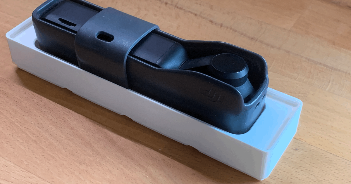 Gridfintiy DJI Osmo Pocket Holder by Micha | Download free STL model ...