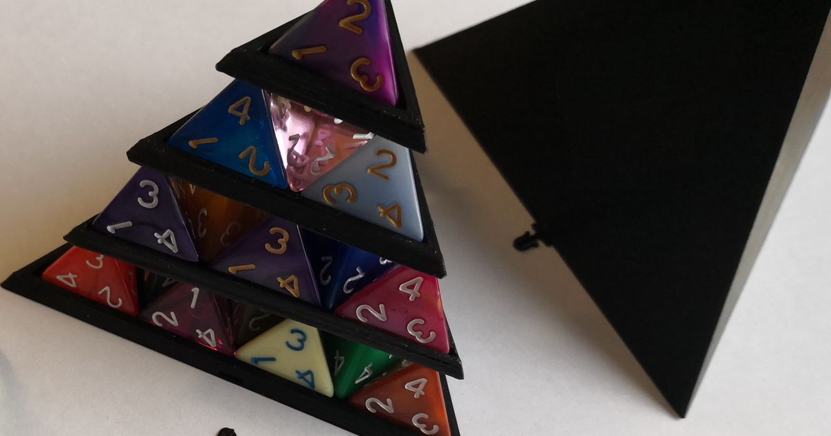 d4'o'd4s (4-layer, 30 dice) by Duvam | Download free STL model ...