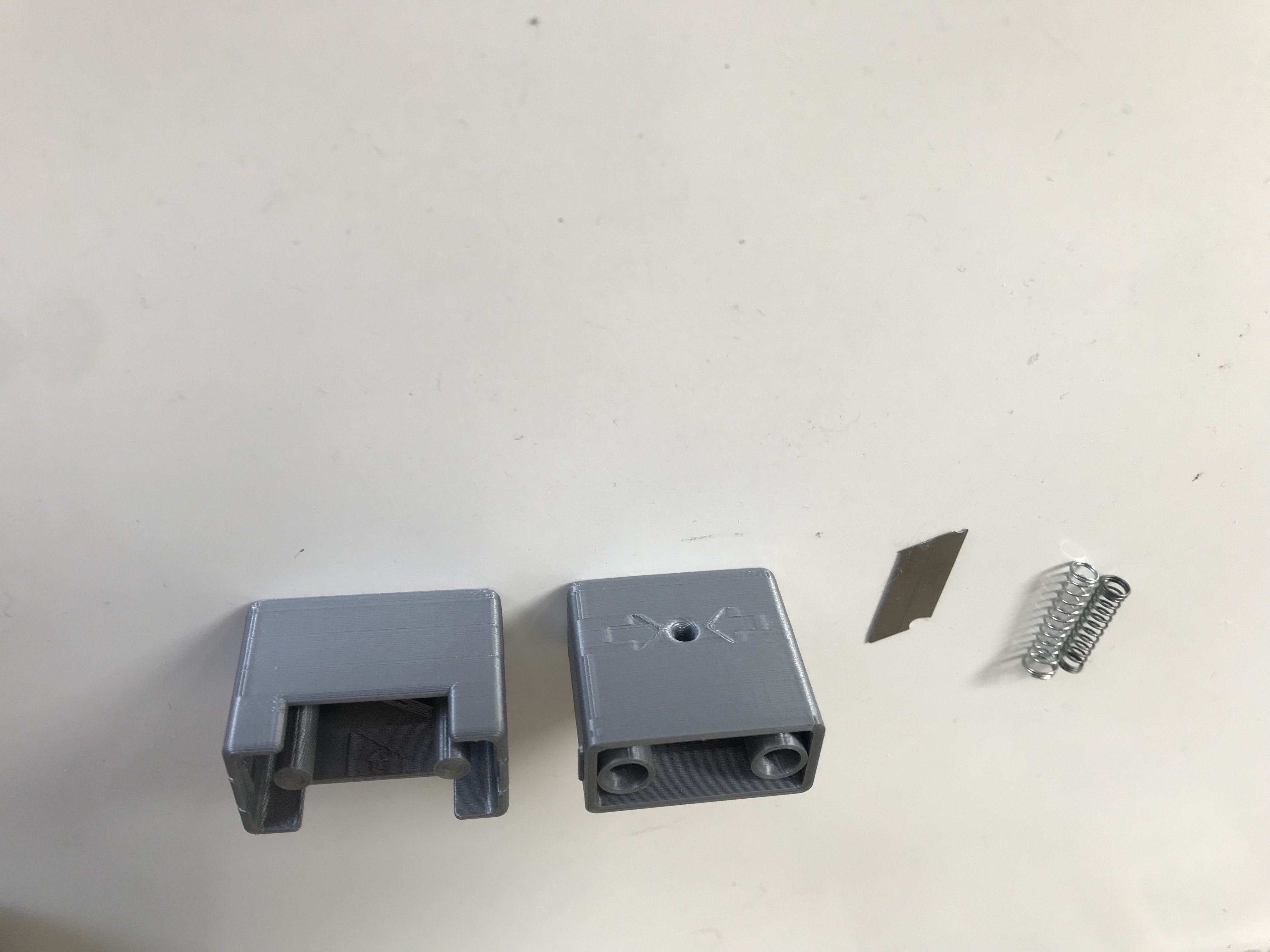 Simple filament cutter (55 degree cut) by Mr52 | Download free STL ...