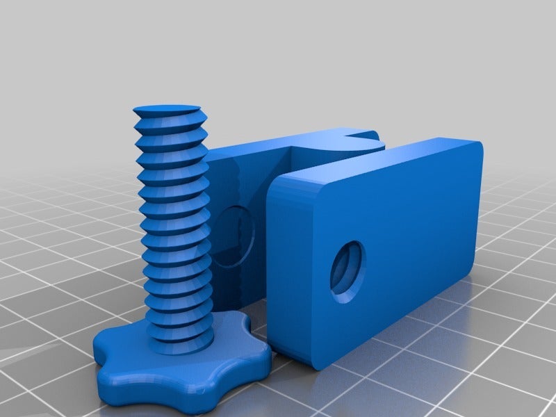 Mini screw clamp by Reven | Download free STL model | Printables.com