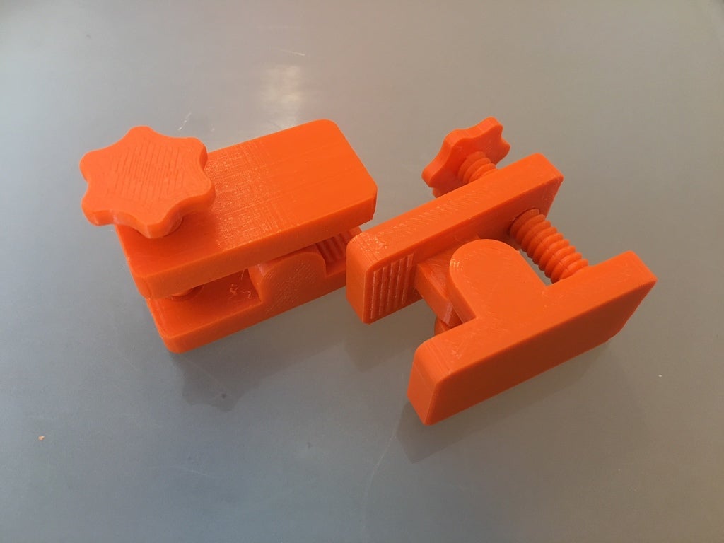 Mini screw clamp by Reven | Download free STL model | Printables.com