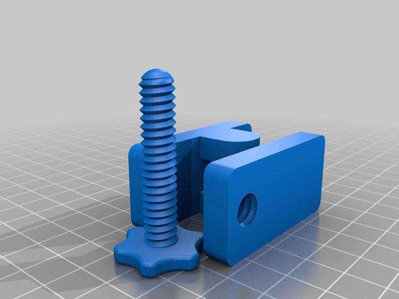 Mini screw clamp by Reven | Download free STL model | Printables.com