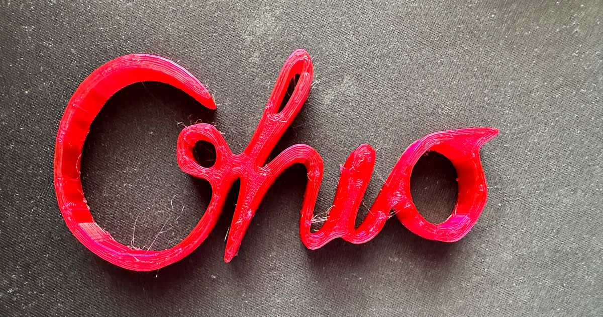 Script Ohio by rob garcia | Download free STL model | Printables.com