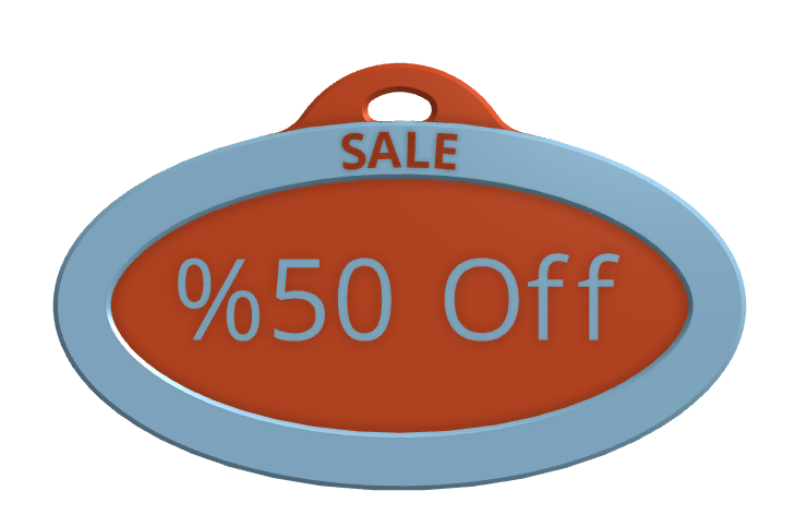 Oval Dog Tag by gezepi | Download free STL model | Printables.com