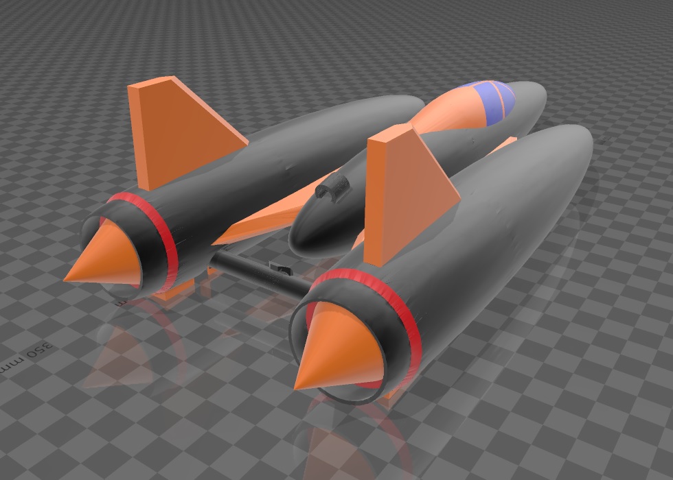 Jet Car Toy With Rubber Powered by Wolvie | Download free STL model ...