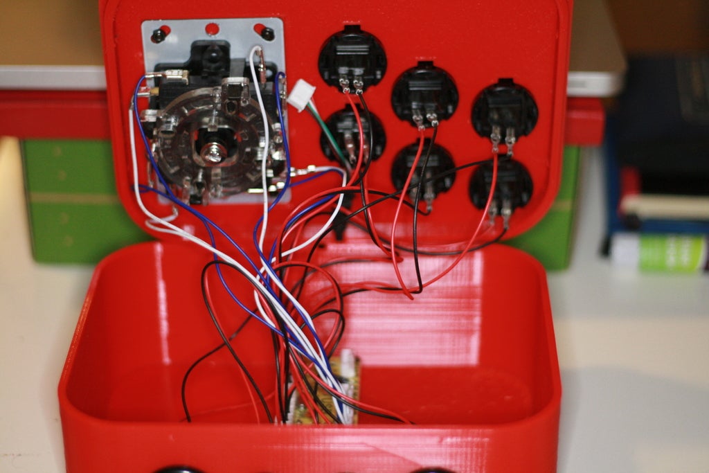 Arcade Joystick Controler by Reven | Download free STL model ...