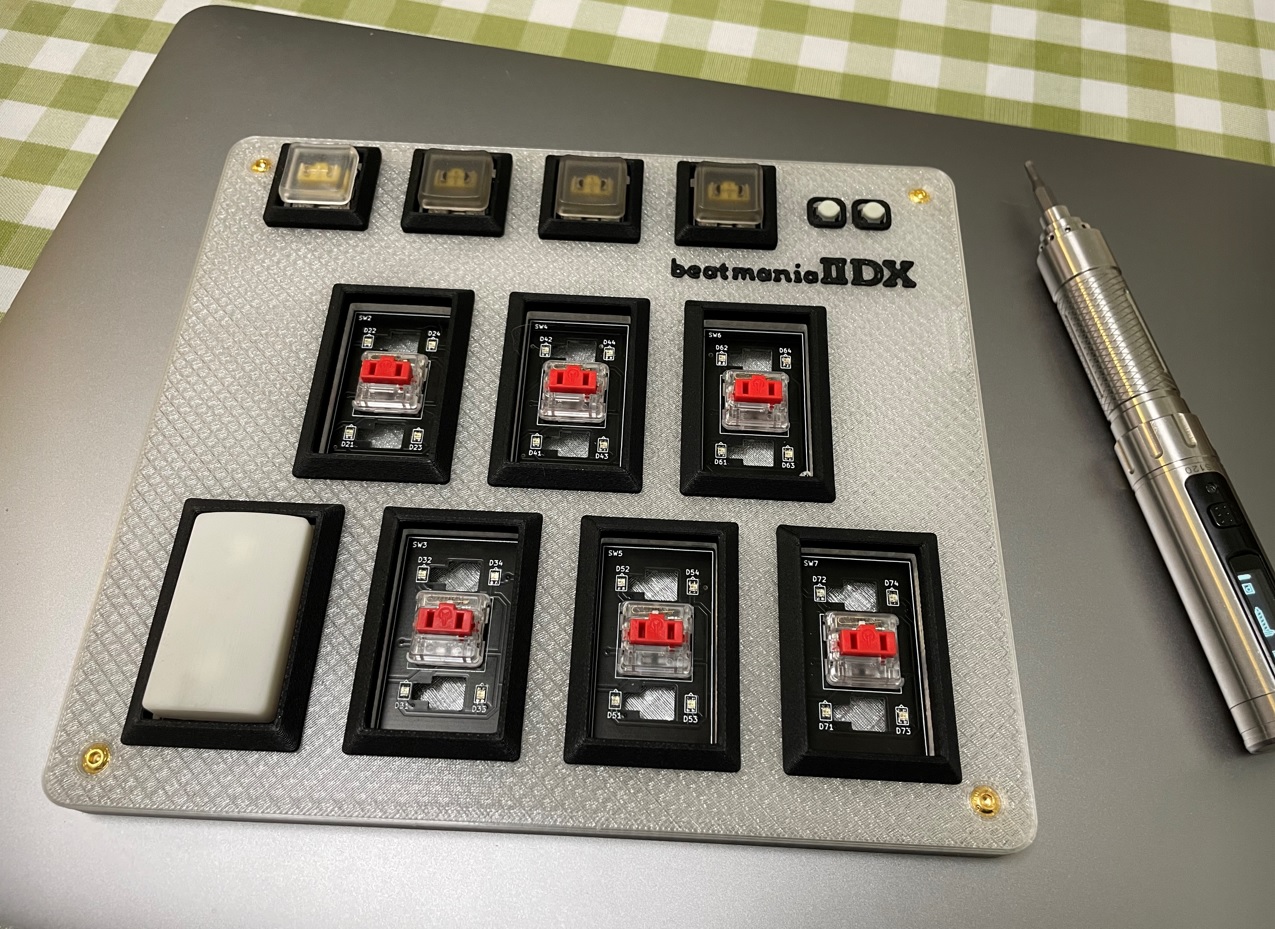 Components For Pico Iidx Controller By Whowe China Download Free Stl