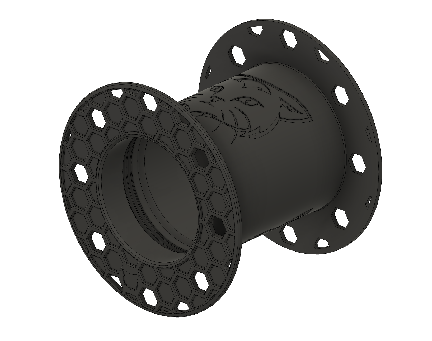 CatYarn Spool Brace by Alexander Þór 🇮🇸🇬🇧 | Download free STL model ...