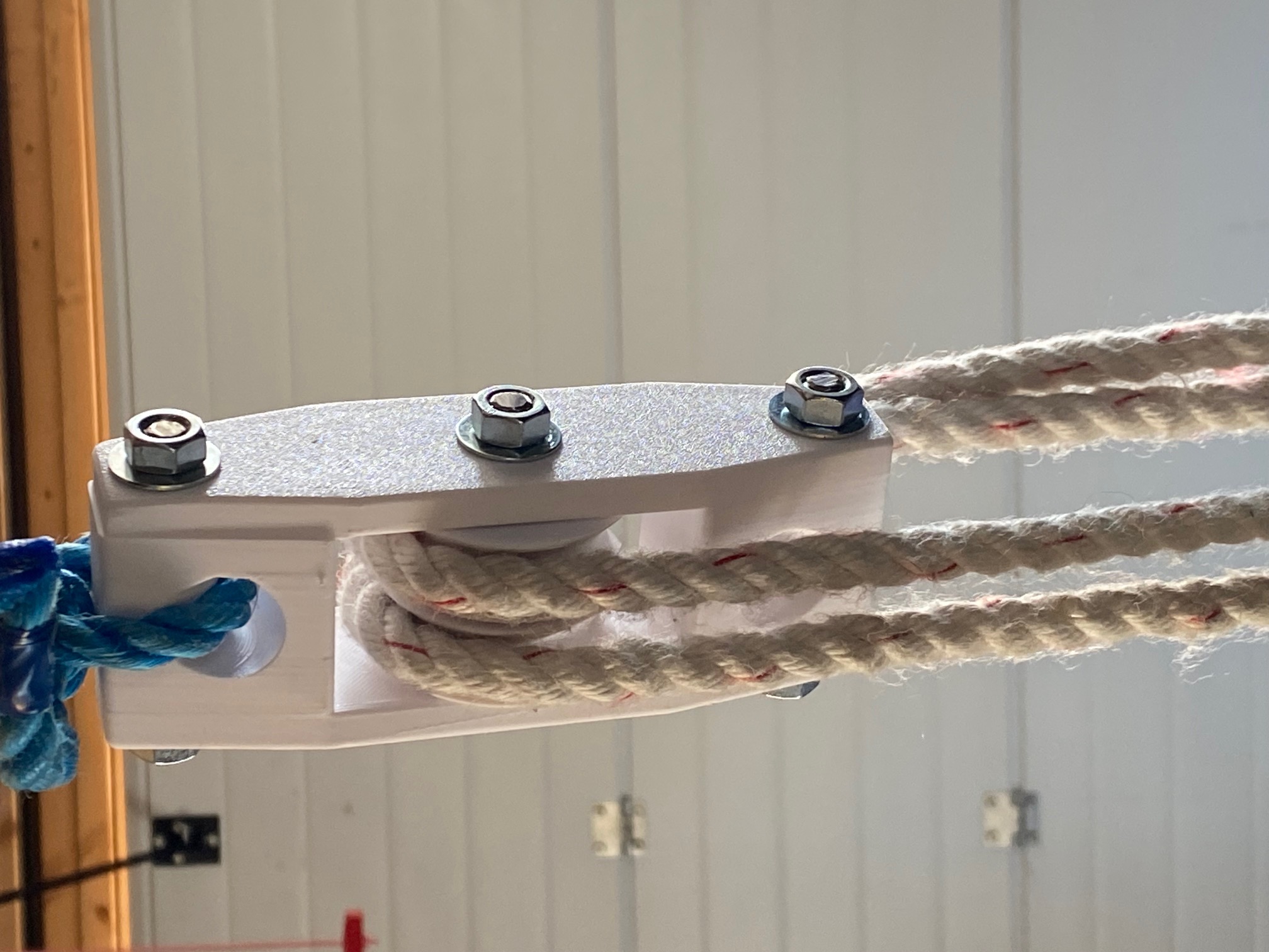 Strong Single and Double Pulley for rope (608 bearings) by floano ...