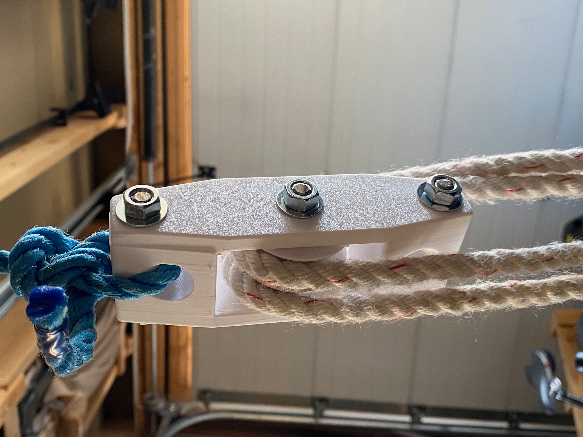 Strong Single and Double Pulley for rope (608 bearings) by floano ...