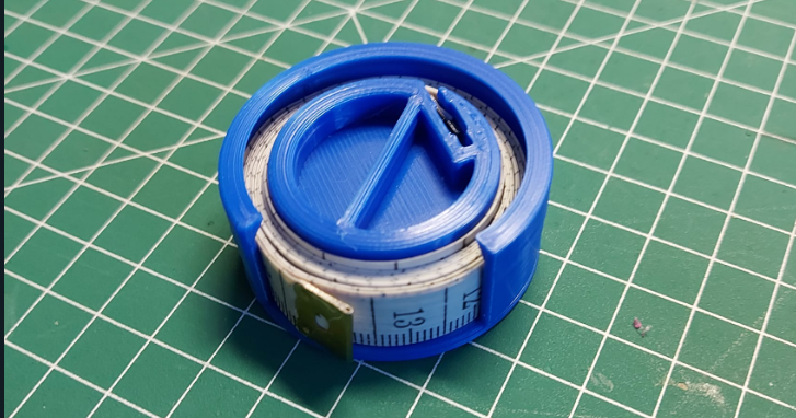 Soft Tape Measure Reel Upgrade by G-Rath | Download free STL model ...