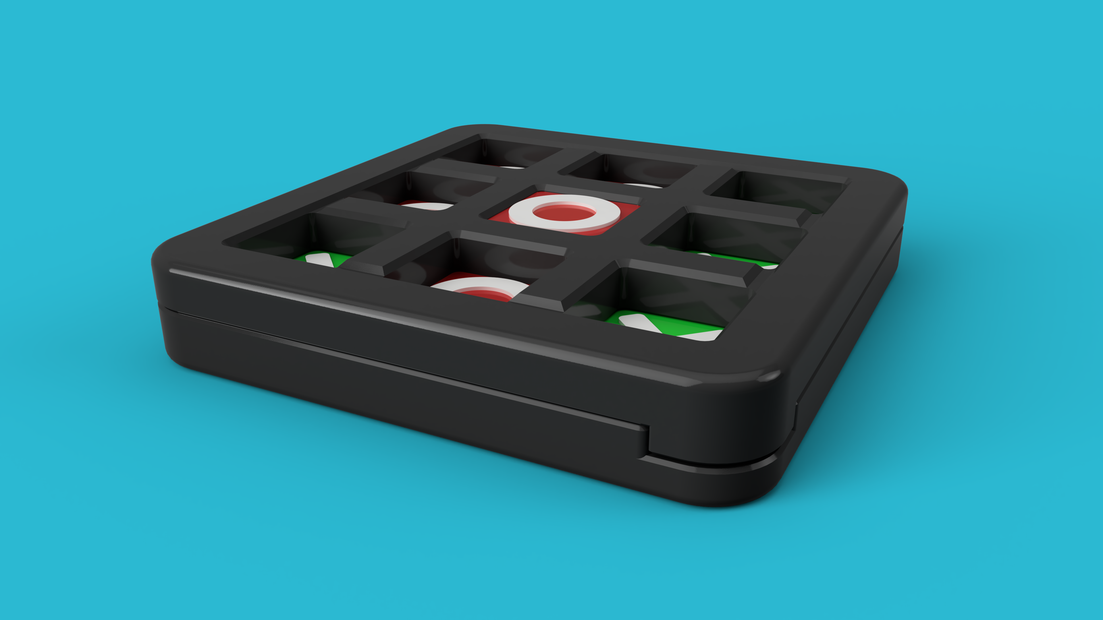 Travel Tic-Tac-Toe Game by Bennet Peters | Download free STL model ...