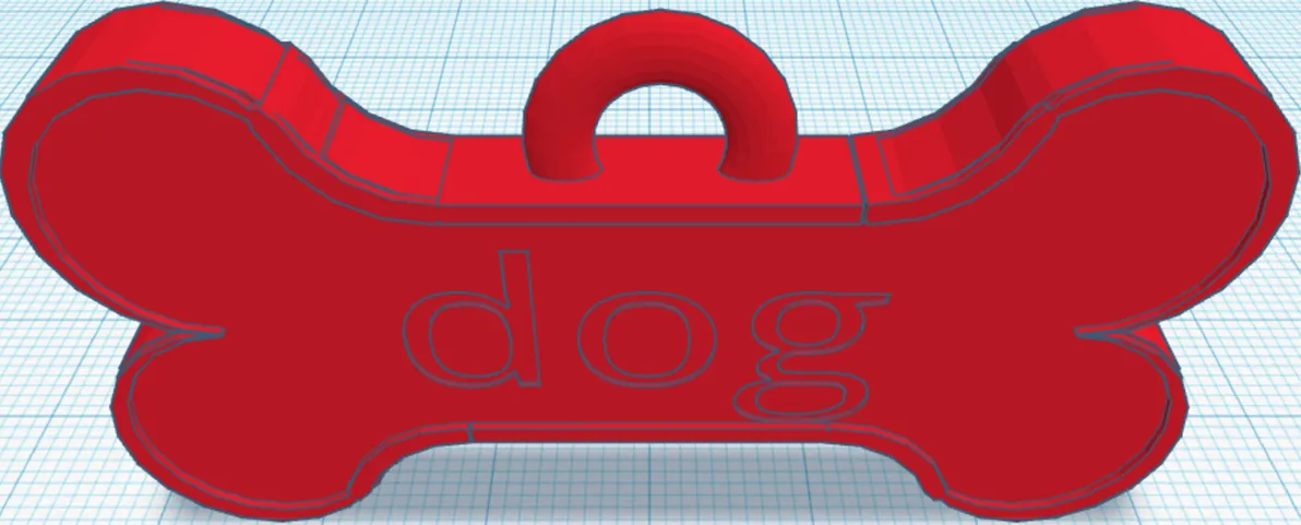 Dog tag by Pete | Download free STL model | Printables.com