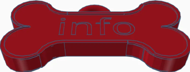 Dog tag by Pete | Download free STL model | Printables.com