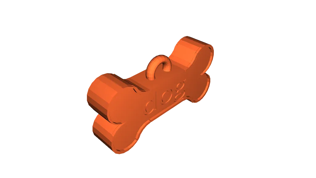 Dog tag by Pete | Download free STL model | Printables.com
