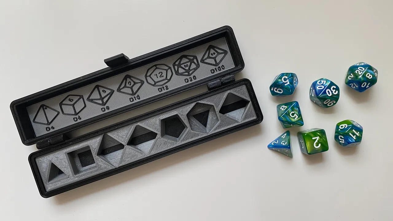 Print-In-Place Beginners Dice Case by Unkown | Download free STL model ...