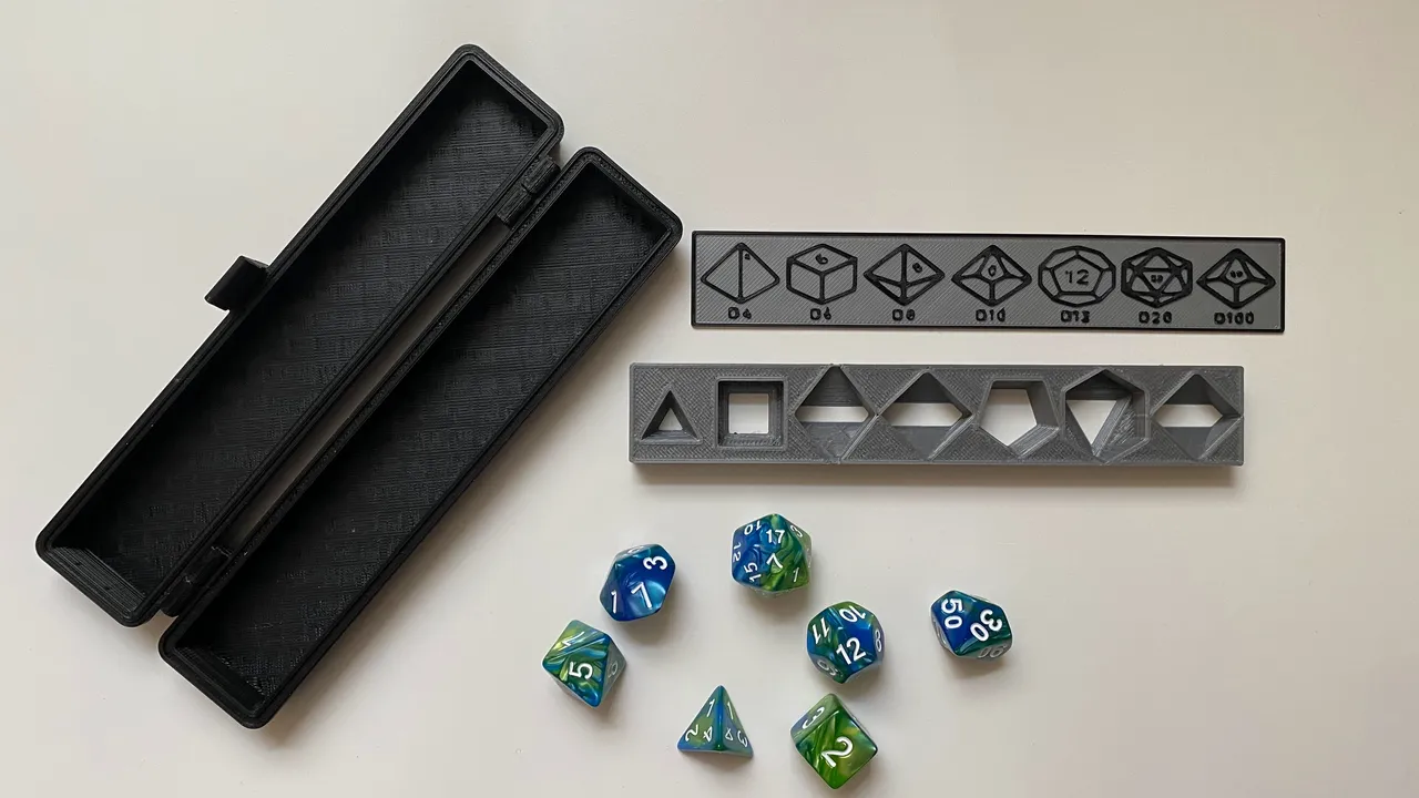 Print-In-Place Beginners Dice Case by Unkown | Download free STL model ...