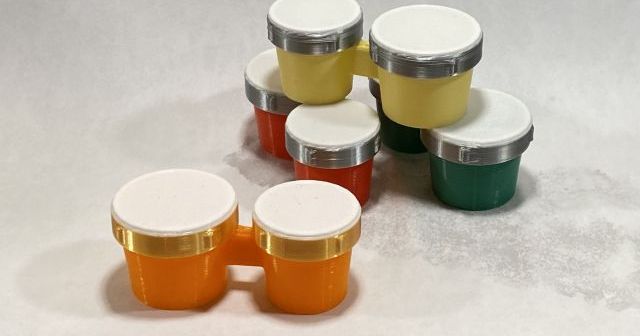 Finger Bongos by rreibel | Download free STL model | Printables.com