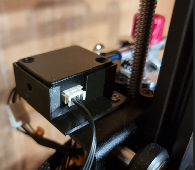 CR-6 Filament sensor adapter for MicroSwiss dualgear bowden extruder by ...