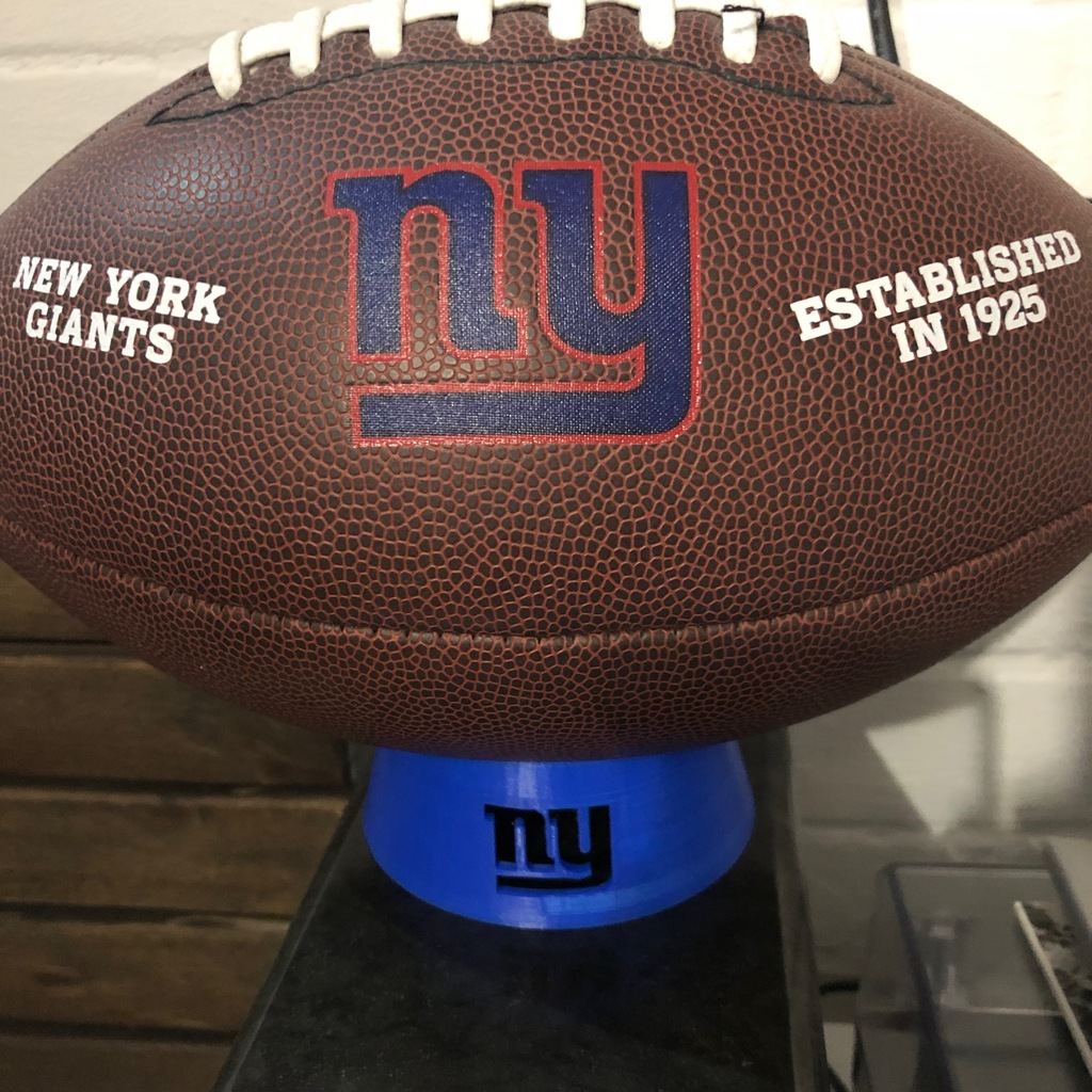 Football Stand NYG by daslama | Download free STL model | Printables.com