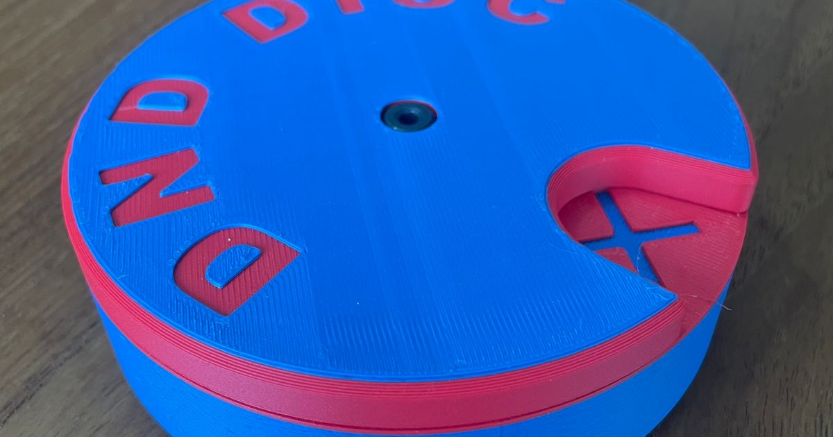 DND Disc by Neaux Goods | Download free STL model | Printables.com