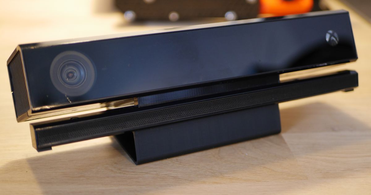 Kinect Angled Desk Stand by Youenn Troalic | Download free STL model ...