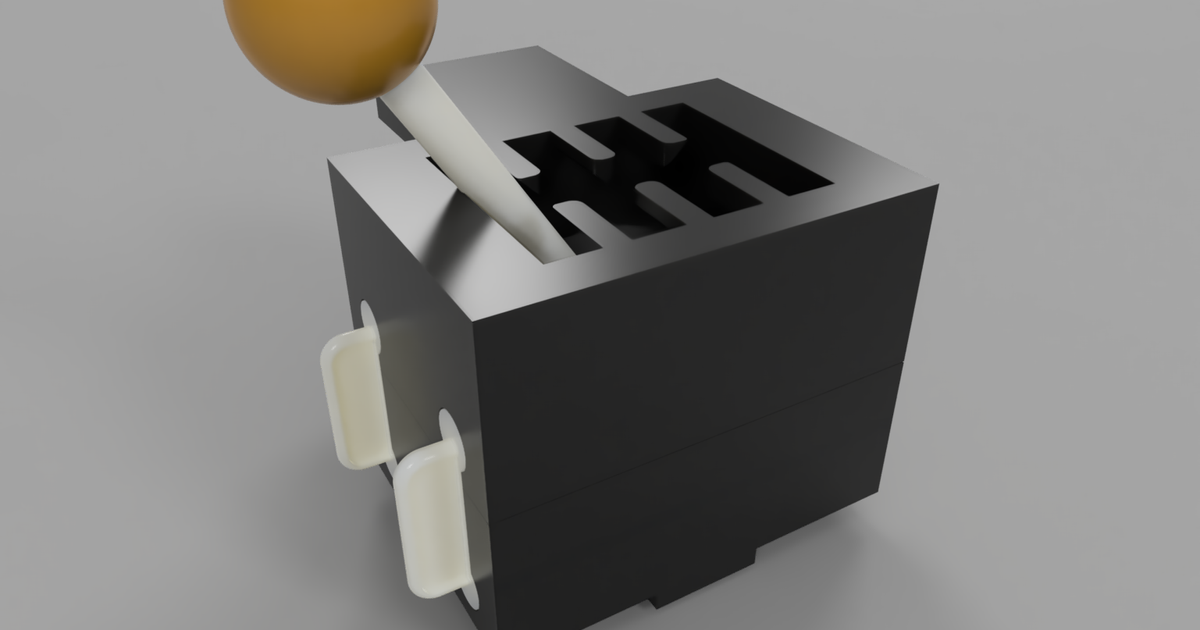 H-Pattern Shifter for PC by Grig | Download free STL model | Printables.com