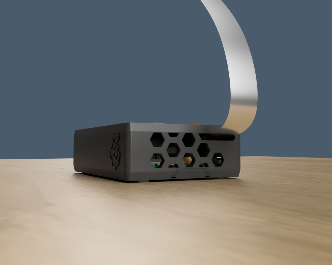 Raspberry Pi 4B/Octoprint Honeycomb case by JayCee09 | Download free ...