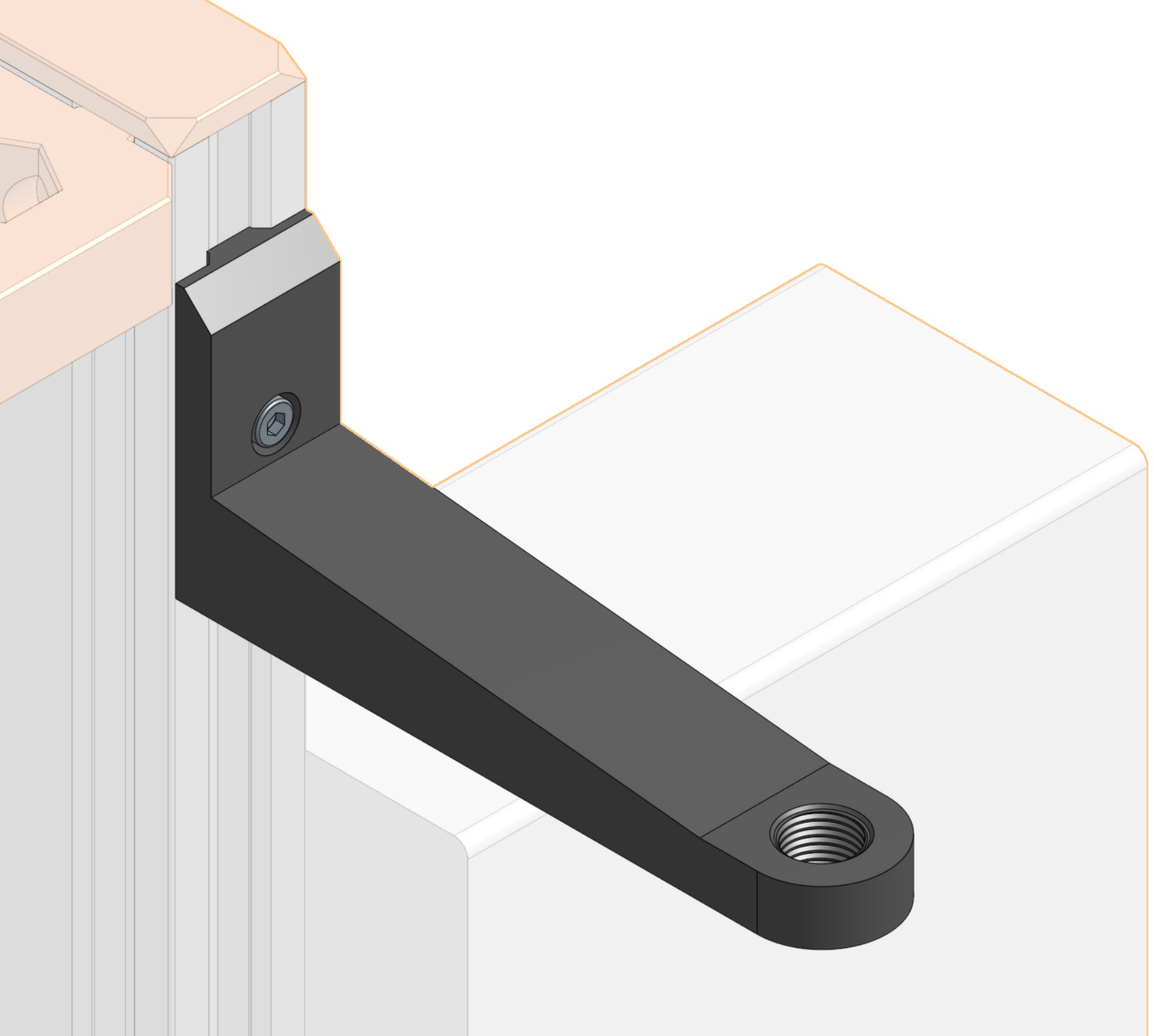 Long Reverse Bowden 2020 Mount by synack | Download free STL model ...