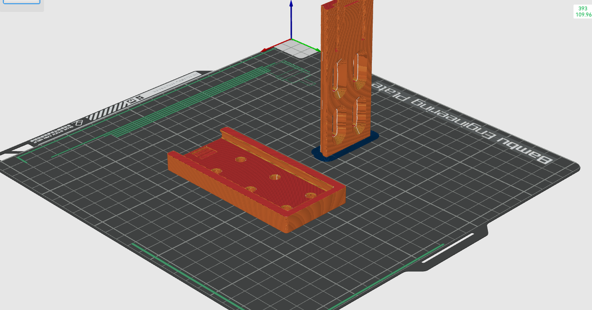 Universal Wallmount/Slider/Snapfit by SANAIR | Download free STL model ...