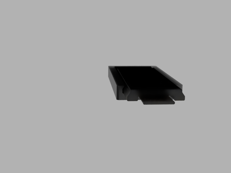 Universal Wallmount/Slider/Snapfit by SANAIR | Download free STL model ...