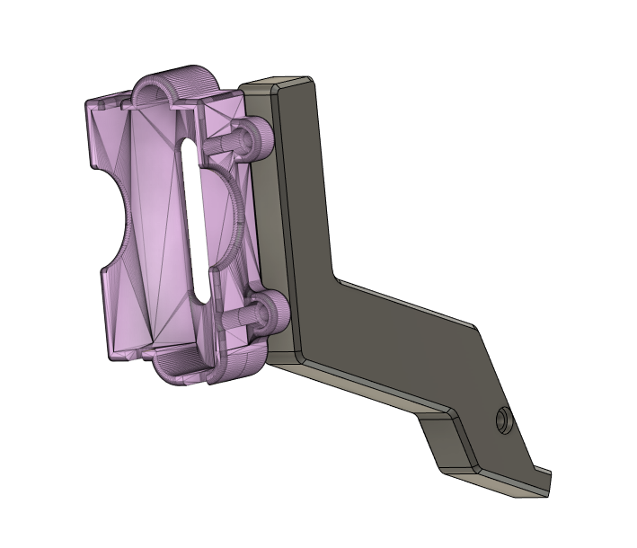 Filament Sensor Holder with two screws to stop rotation with Bondetch ...