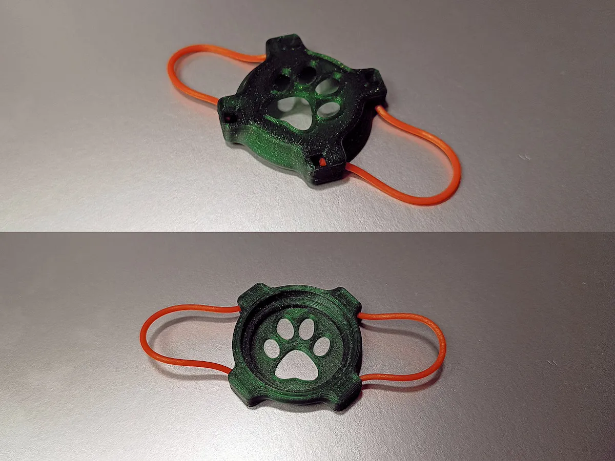 Dogtag Holder for Apple Airtec by Wim V | Download free STL model ...