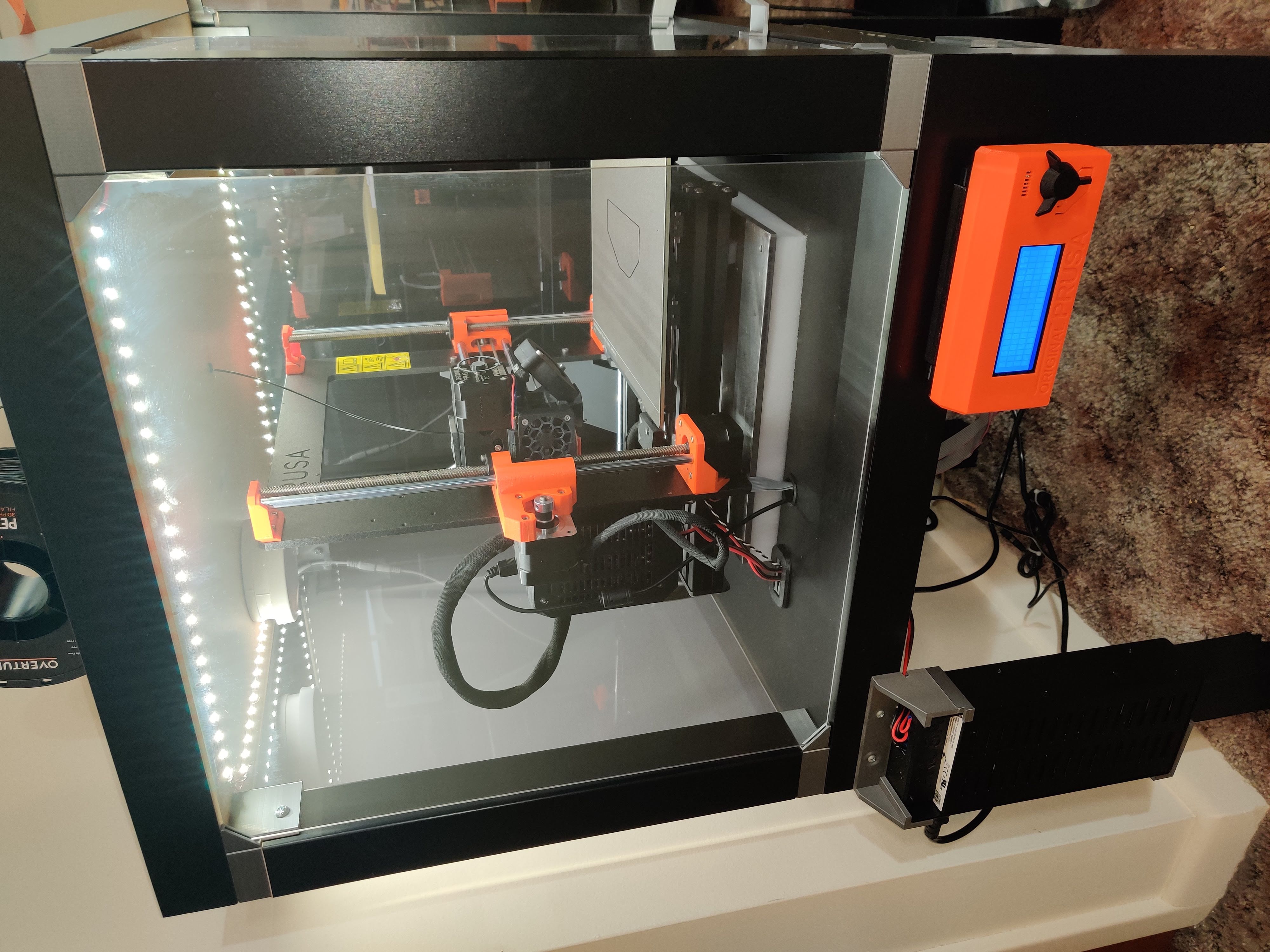 MK3 LCD Mount - Swivel + Low Profile by 3D_CNC | Download free STL ...