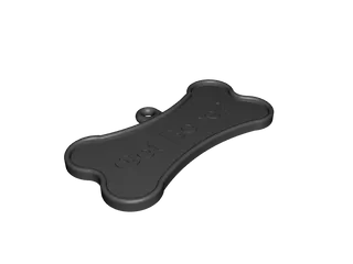 Dog tag: Got Bone by 3dCreateSomething | Download free STL model ...