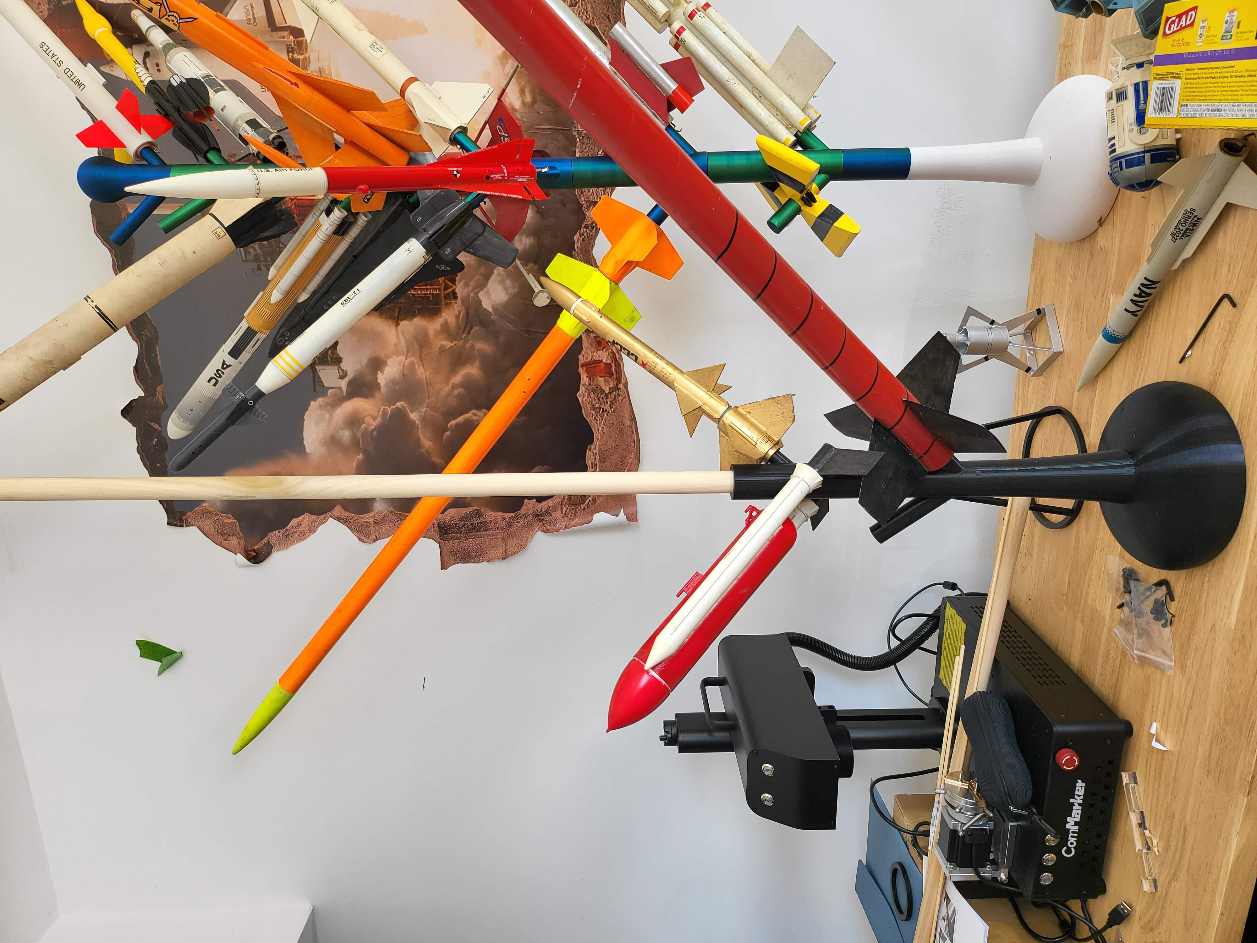 Rocket Display Tree V2 by Printerchick | Download free STL model ...