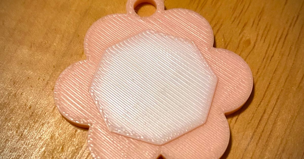 Sakura Dog Tag by Spik3Fr33man | Download free STL model | Printables.com