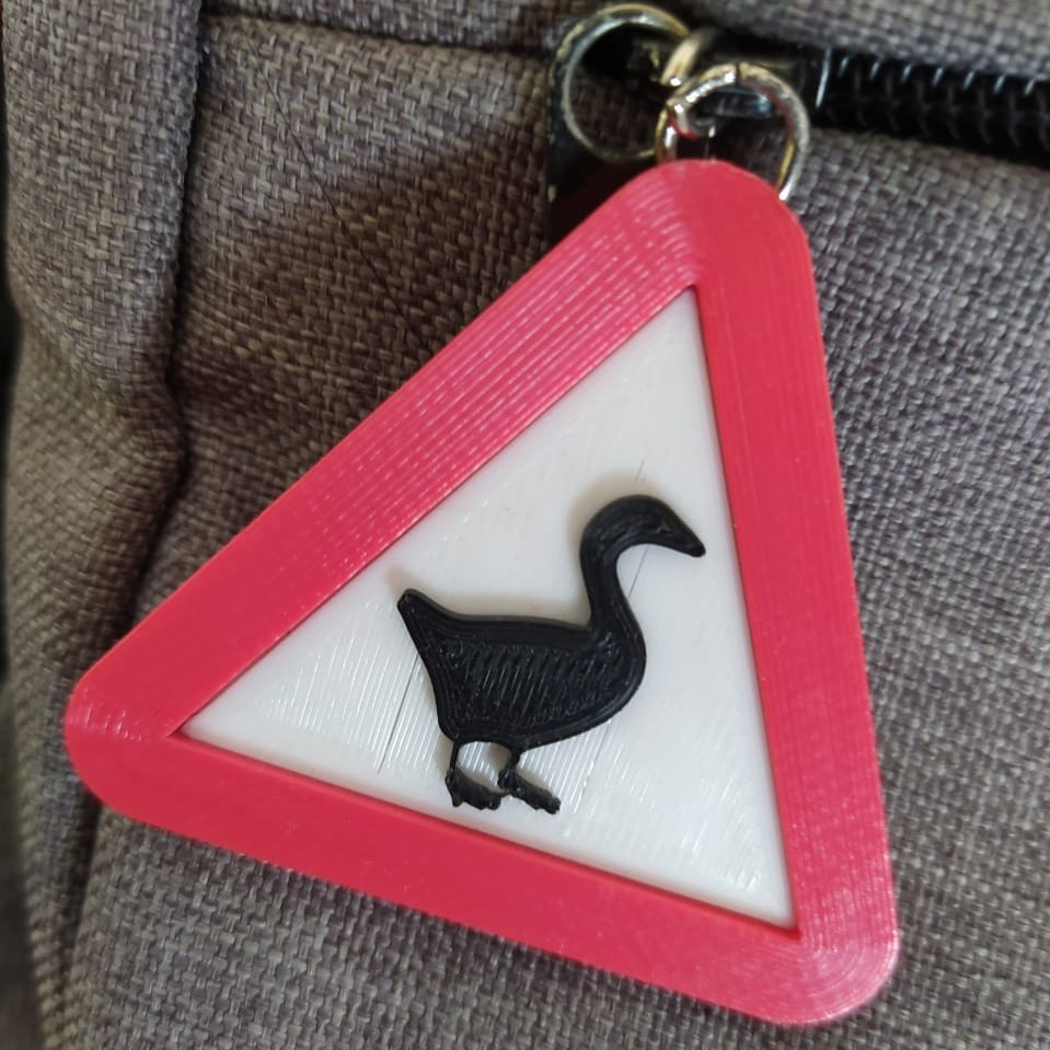 Untitled Goose Keychain by SheepSoup | Download free STL model ...