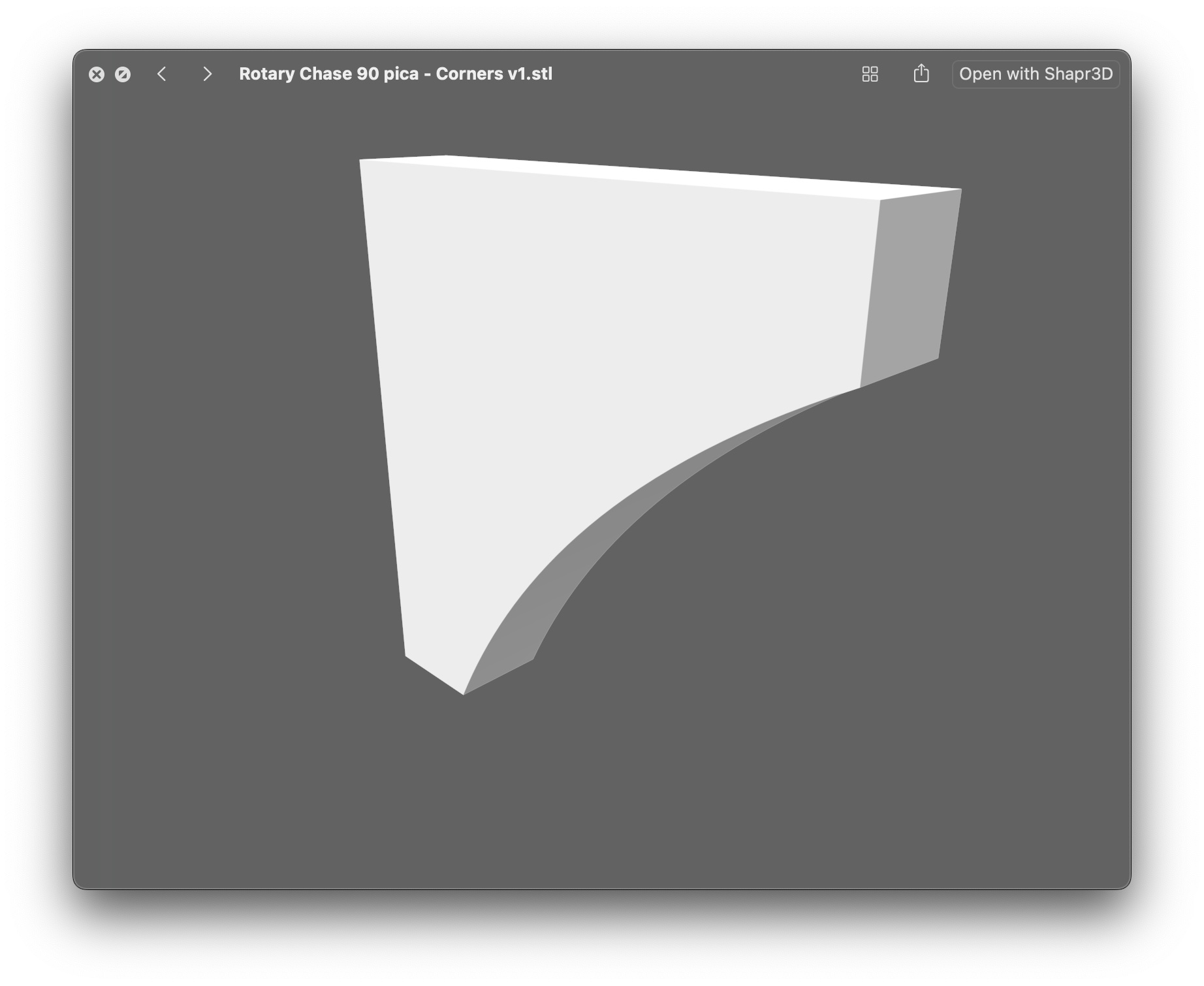 Rotary Chase 90 Pica by Joshue Molina | Download free STL model ...