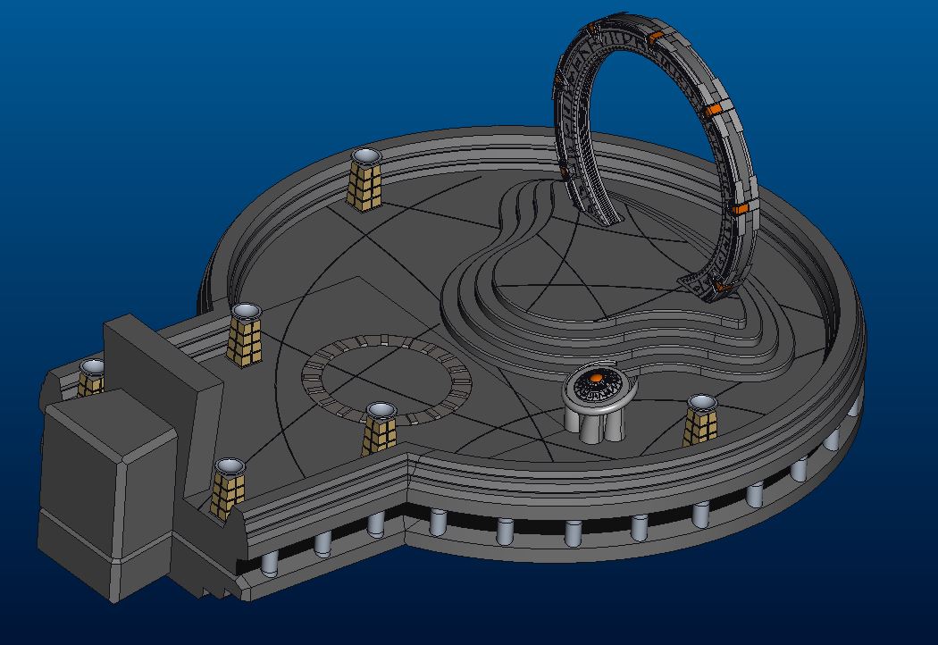 Stargate Diorama von Martin | Printables Store