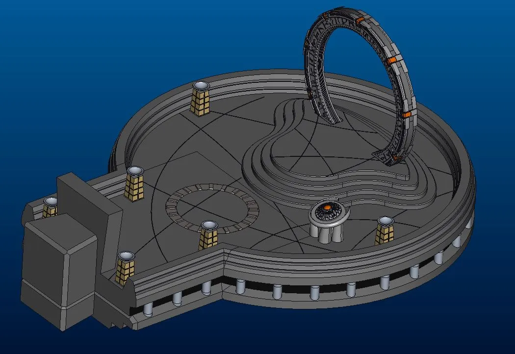 Stargate Diorama by Martin | Download free STL model | Printables.com