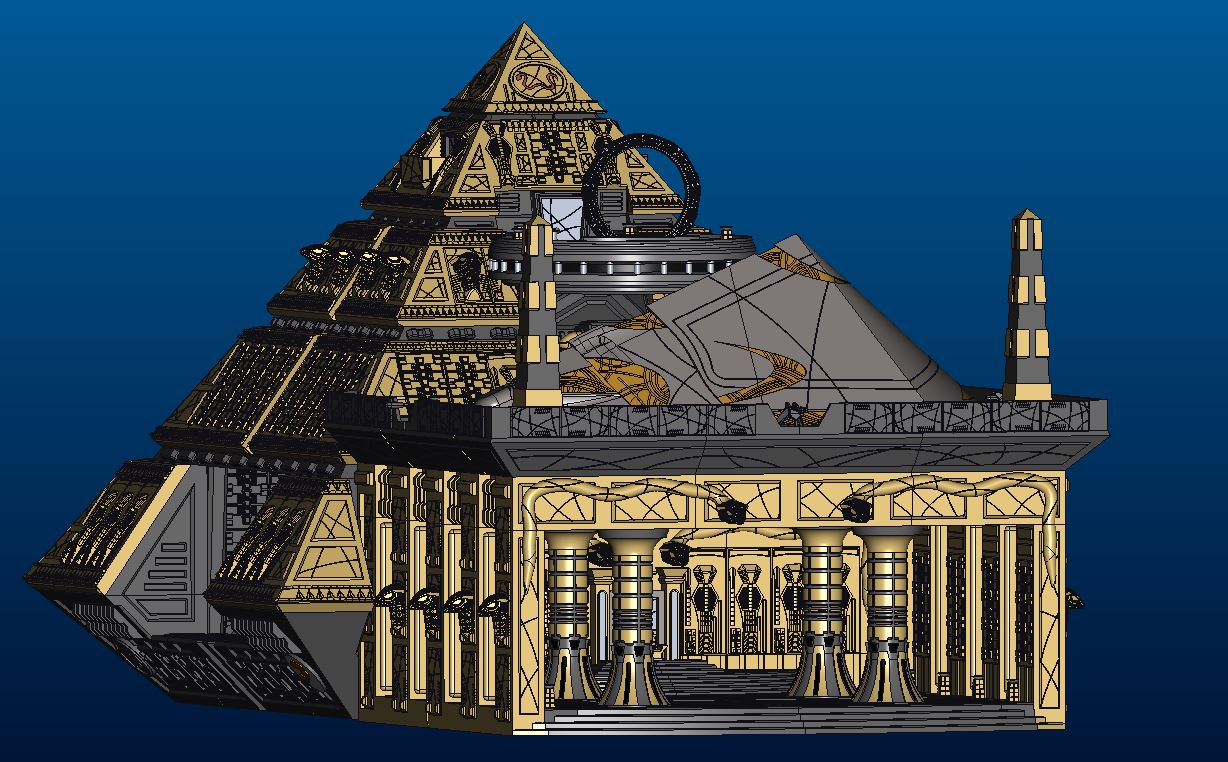 Make of Stargate Diorama by OhwayZ | Download free STL model ...